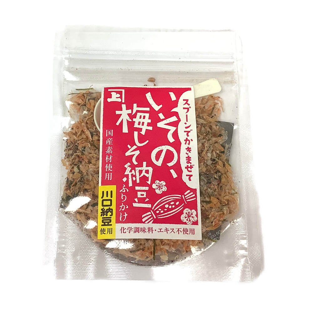“Isono” Furikake Ume, Shiso & Natto いその、梅しそ納豆ふりかけ | the rice factory ...